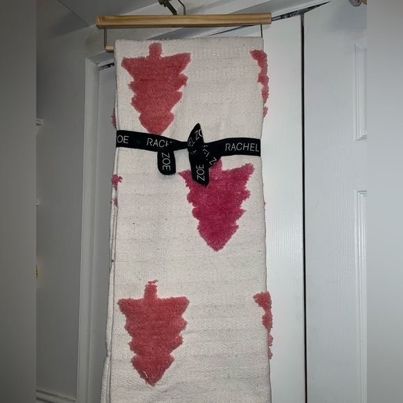 Rachel Zoe | Bedding | Rachel Zoe Pink Christmas Tree Throw Blanket ...